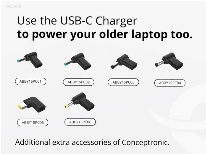 OZUL04BE 67W GaN USB PD Charger, Built-in USB-C Cable, PPS, PD 3.0 ...