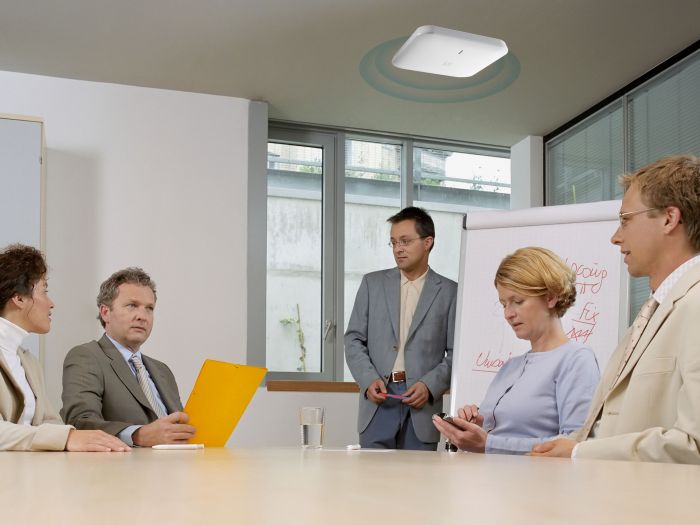 WAP-8123 AC1200 Dual Band PoE Wireless Access Point - LevelOne