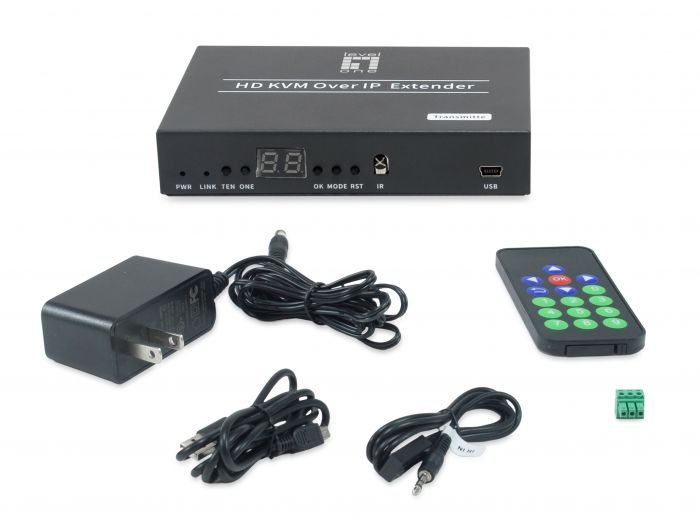 HVE-6701T, HDMI over IP PoE Transmitter (T), 150 Meter - LevelOne